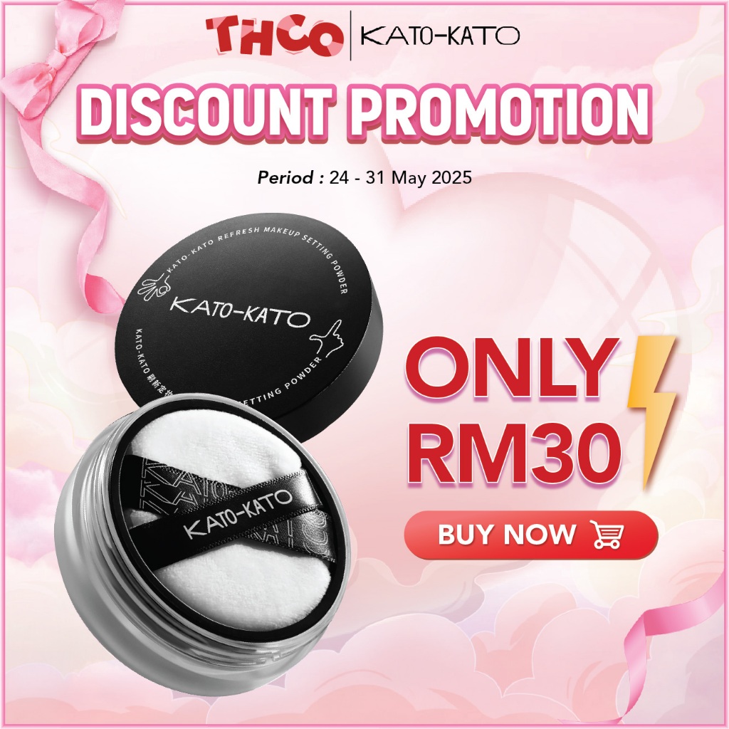 KATO-KATO Refresh Makeup Setting Powder Oil Control Loose Powder (6.5g ...