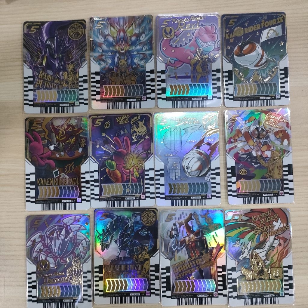 4/6【LP】Legend Rider Parallel Rare Legend Rider Chemy Card kamen rider ...