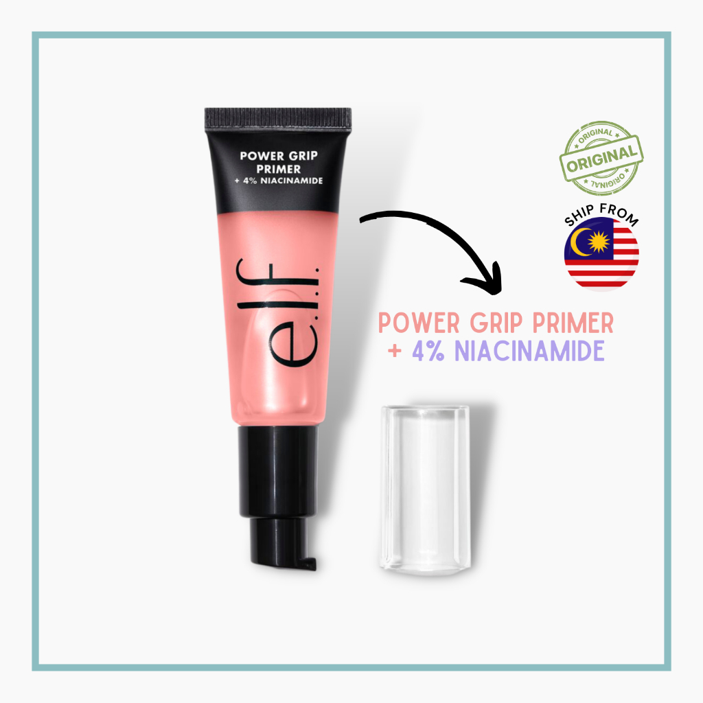 ELF Power Grip Primer + 4% Niacinamide, Makeup Primer, e.l.f. Cosmetics ...