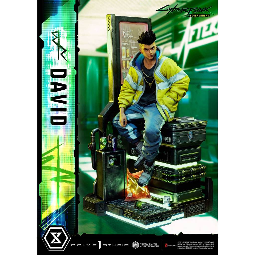 Prime 1 Studio - Real Elite Masterline Cyberpunk: Edgerunners David ...