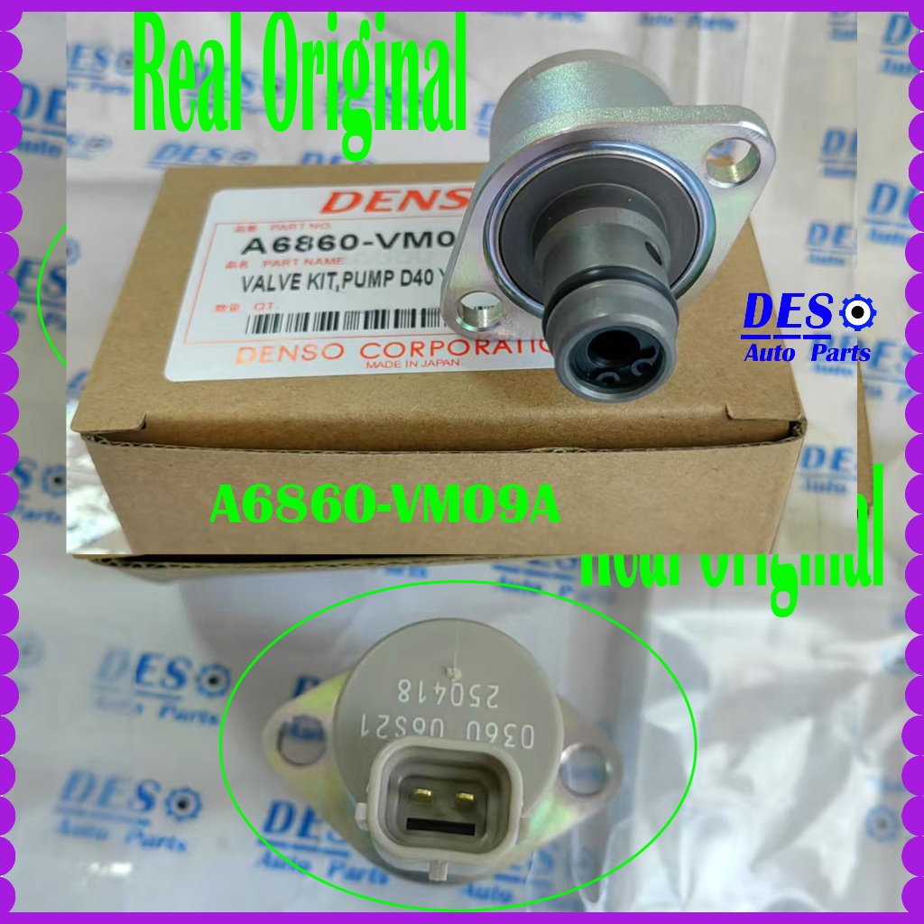 Genuine A6860-VM09A Fuel Pump Regulator Suction Control SCV Valve Nissan Navara D40 NP3 2.5L ...