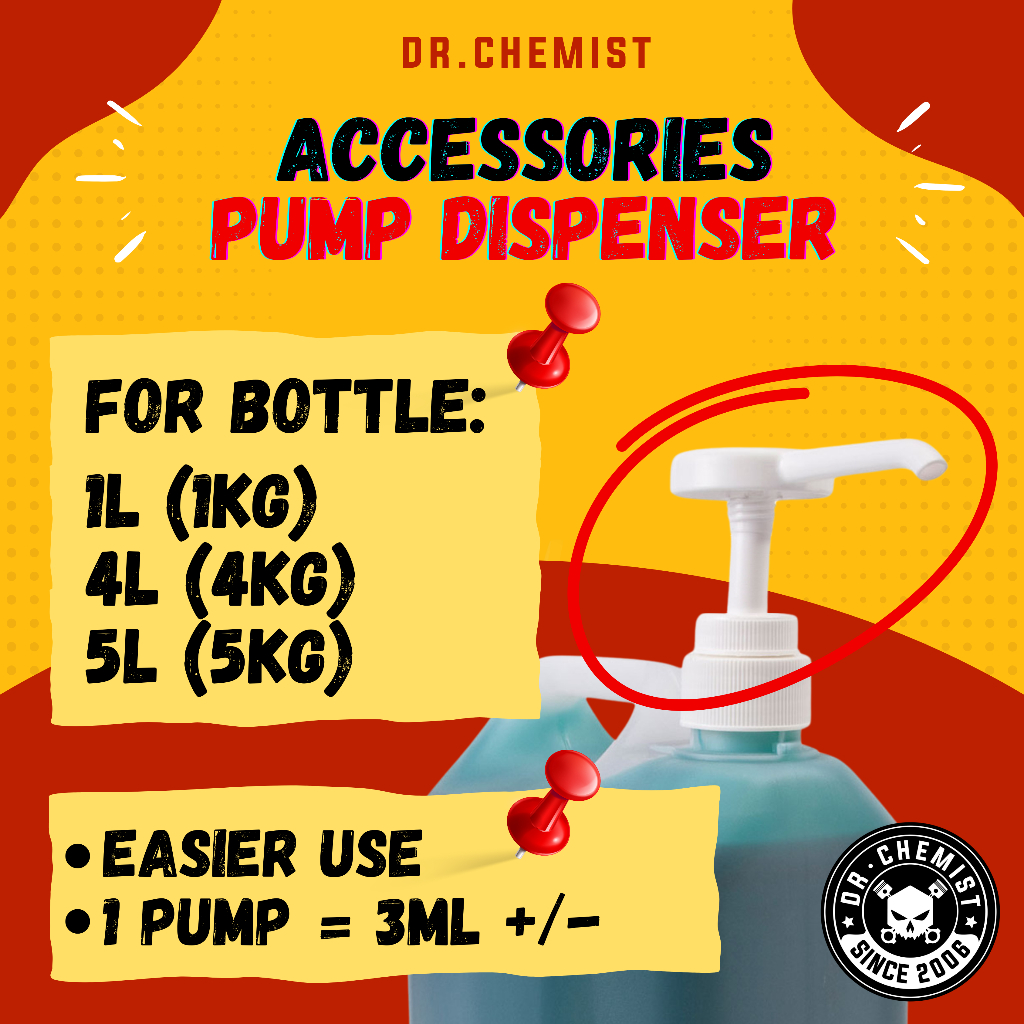 Pump Dispenser For 1L/ 4L/ 5L Bottle For Thick & Liquid Form | Shopee ...