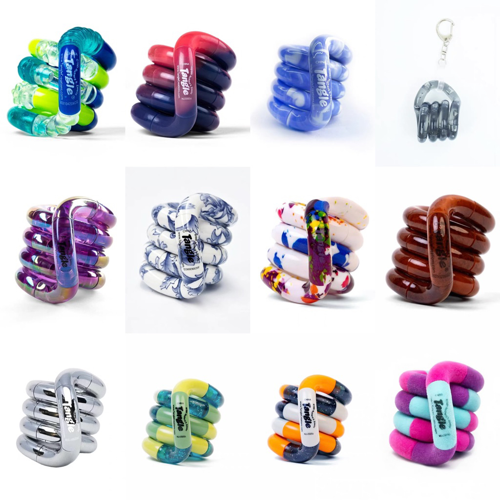 Tangle Official fidget toy stress anxiety relief calm focus hand ...