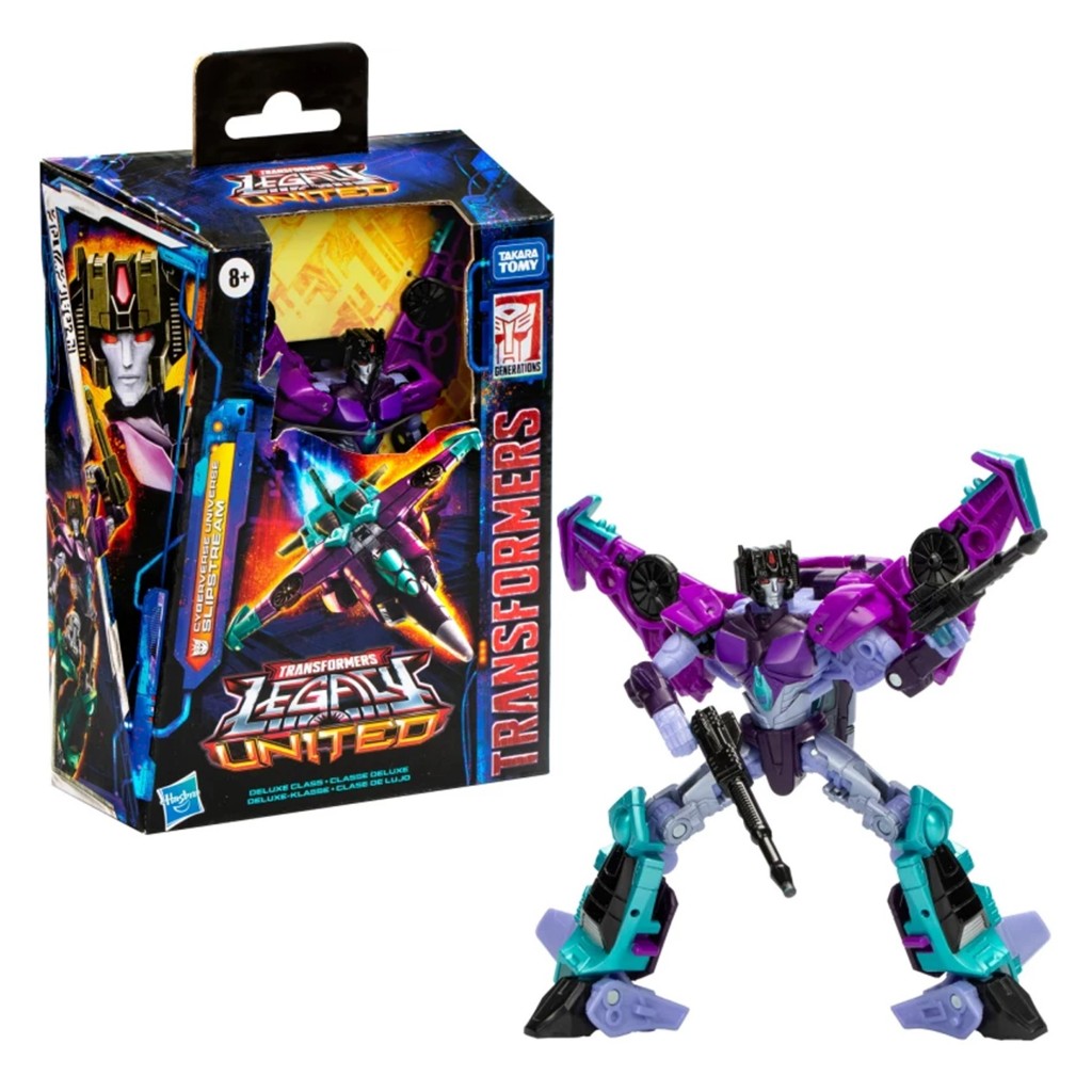 Transformers Legacy United Deluxe Class Cyberverse Universe Slipstream ...