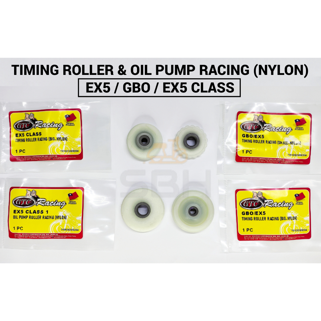 EX5 GBO EX5 CLASS NYLON TIMING ROLLER & OIL PUMP ROLLER RACING | Shopee ...