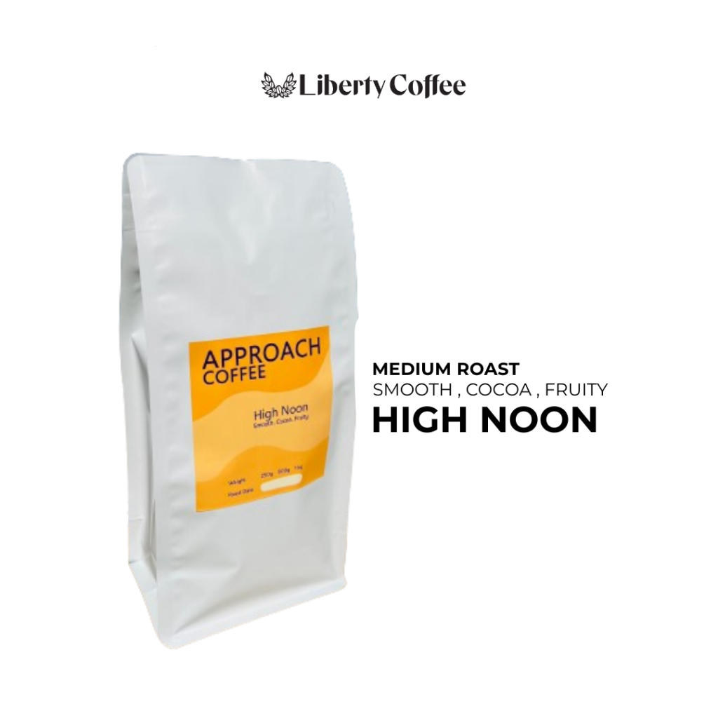 LIBERTY COFFEE . Approach Coffee Blend . High Noon . Roasted | Medium ...