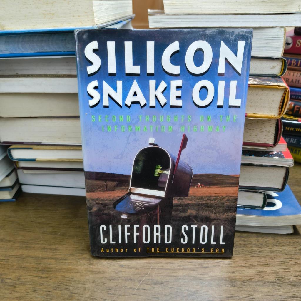 Silicon Snake Oil - Clifford Stoll | Shopee Malaysia