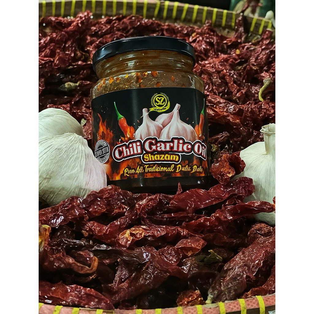 shazam chilli garlic oil 200g | Shopee Malaysia