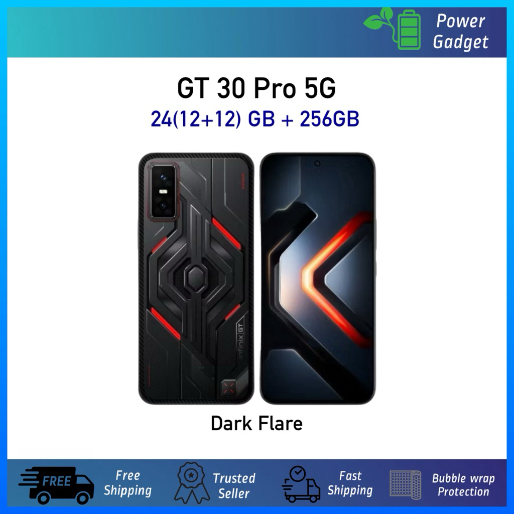 INFINIX GT 30 Pro 5G [12GB+512GB | 256GB] Dimensity 8350 Ultimate | 45W ...