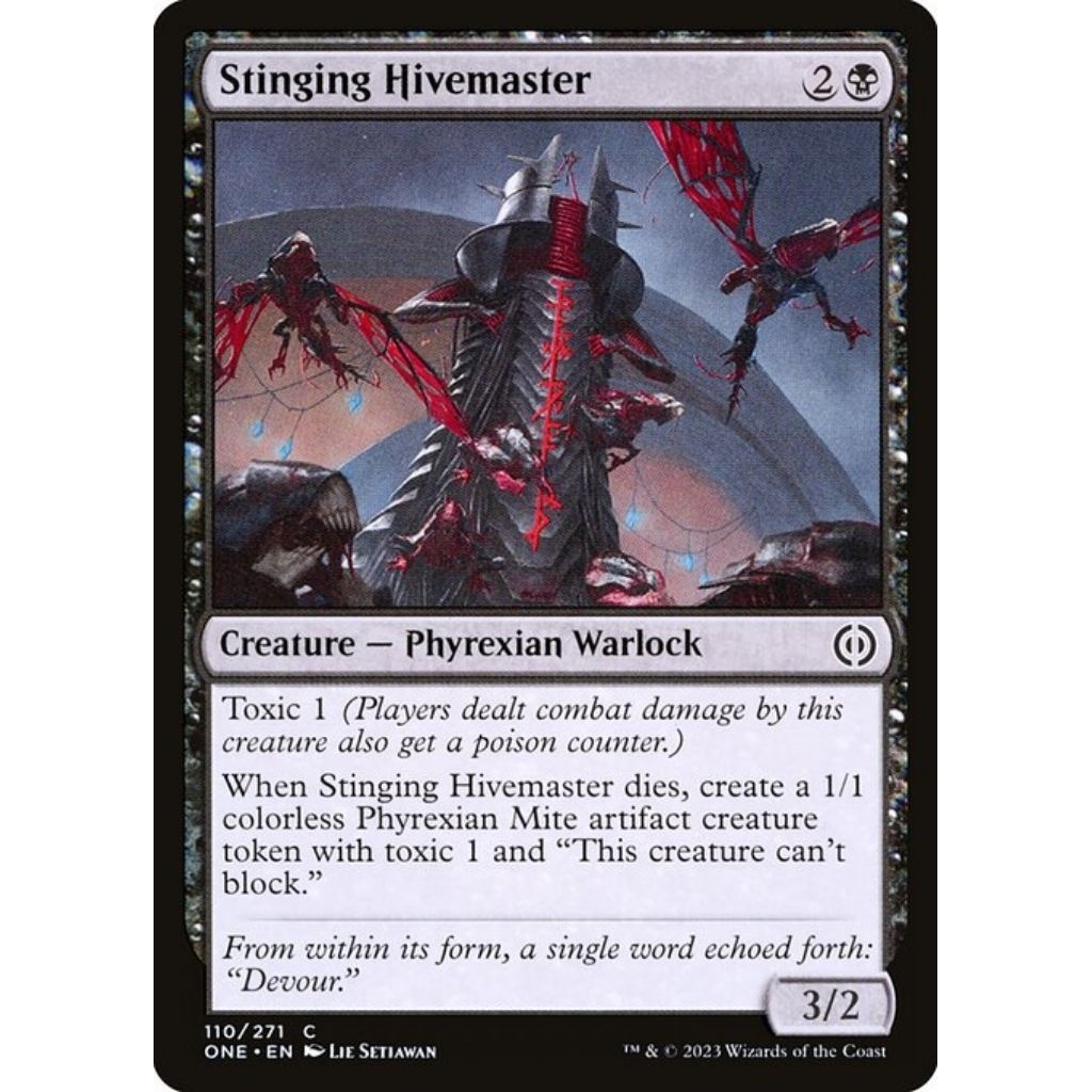 Magic the Gathering - Stinging Hivemaster (ONE ) | Shopee Malaysia