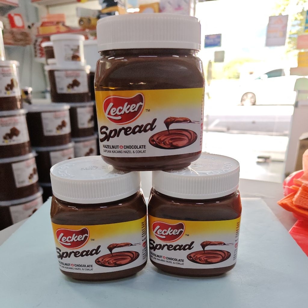 Lecker Spread Hazelnut & Chocolate 375g | Shopee Malaysia