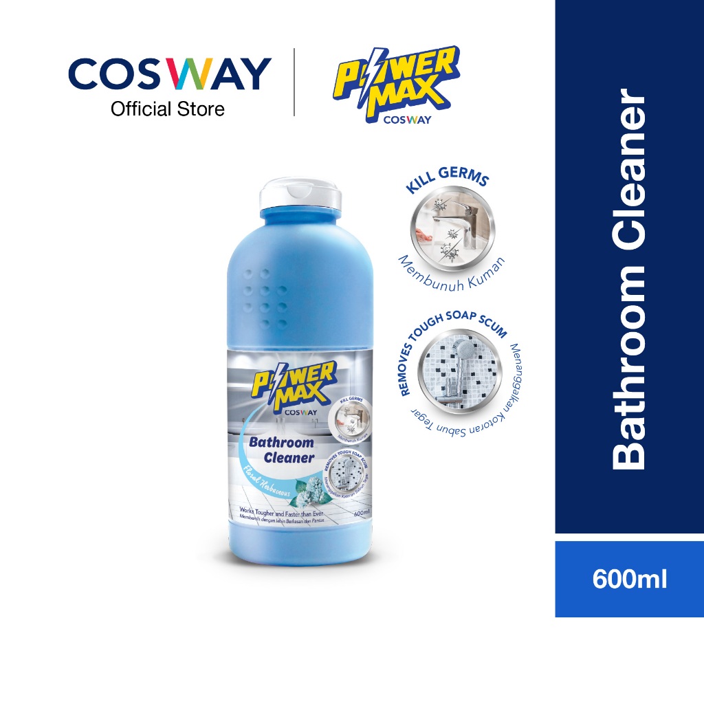 PowerMax Bathroom Cleaner - Floral Herbaceous | Shopee Malaysia