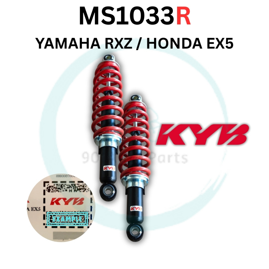 1033 KYB ADJUSTABLE SHOCK ABSORBER KAYABA MOTOR RXZ 55K RXZ 5PV RXZ ...