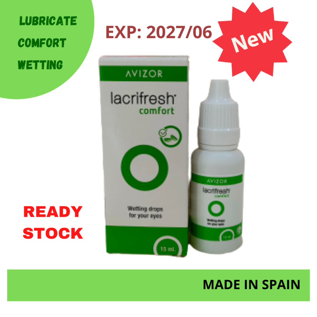 Avizor Lacrifresh Comfort Eye Drop (15ML) | Shopee Malaysia