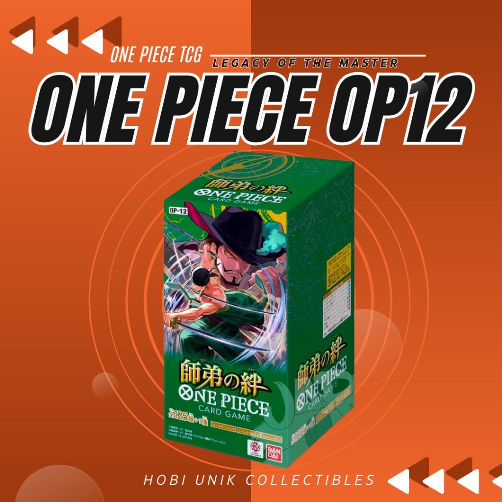 (Live Rip)[OP12] One Piece TCG : Legacy of the Master Box | Shopee Malaysia
