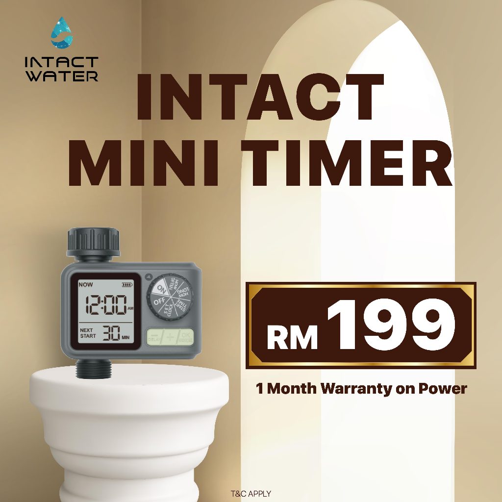 Intact Water Mini Timer/ Auto Flushing Timer | Shopee Malaysia