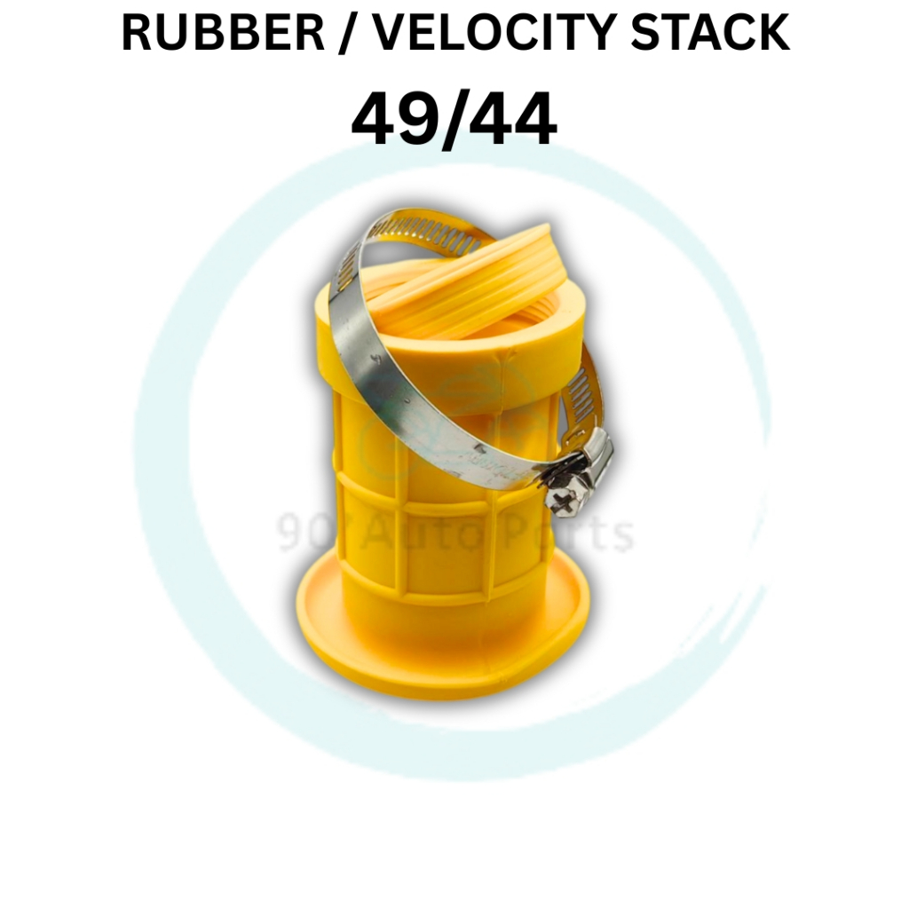 RUBBER VELOCITY STACK THROTTLE BODY UNIVERSAL MOTOR Y15 Y15ZR YSUKU ...