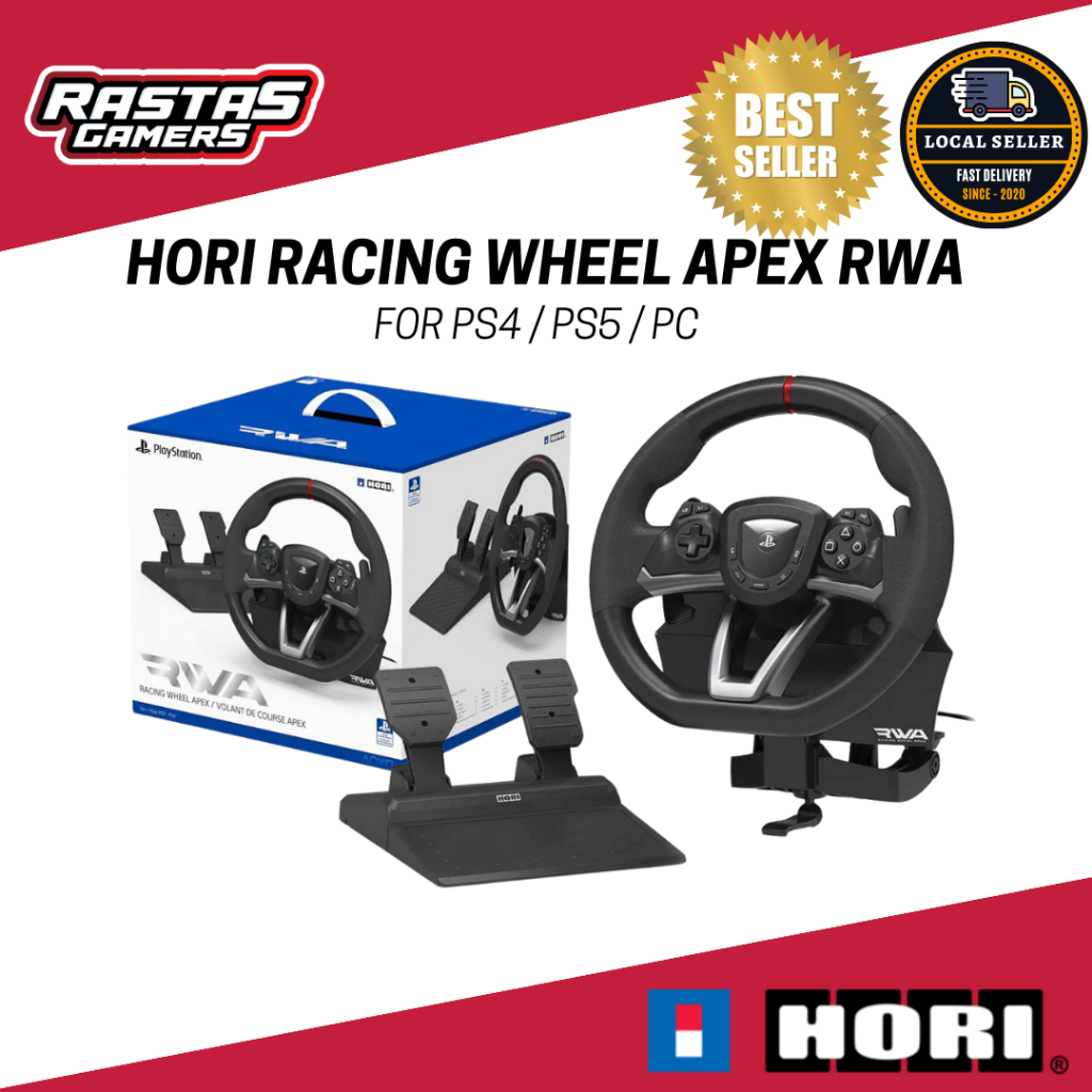 Hori Racing Wheel Apex RWA /Hori Steering Wheel RWA (PS5/PS4/PC ...