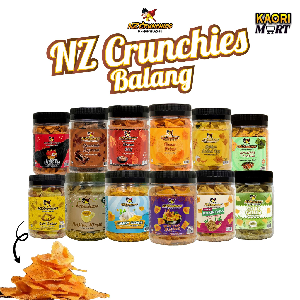 NZ Crunchies 200g | Popia Nz Crunchies Rangup | Shopee Malaysia