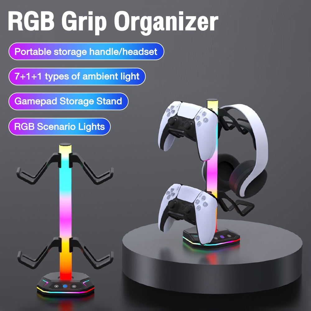 Game Controller Stand Headset Joypad Gamepad Stand for PS5/PS4/Xbox ...