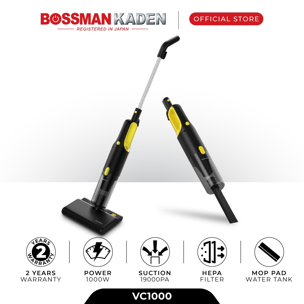 Bossman Kaden 2in1 Vacuum Cleaner VC1000 II (NEW) | Shopee Malaysia