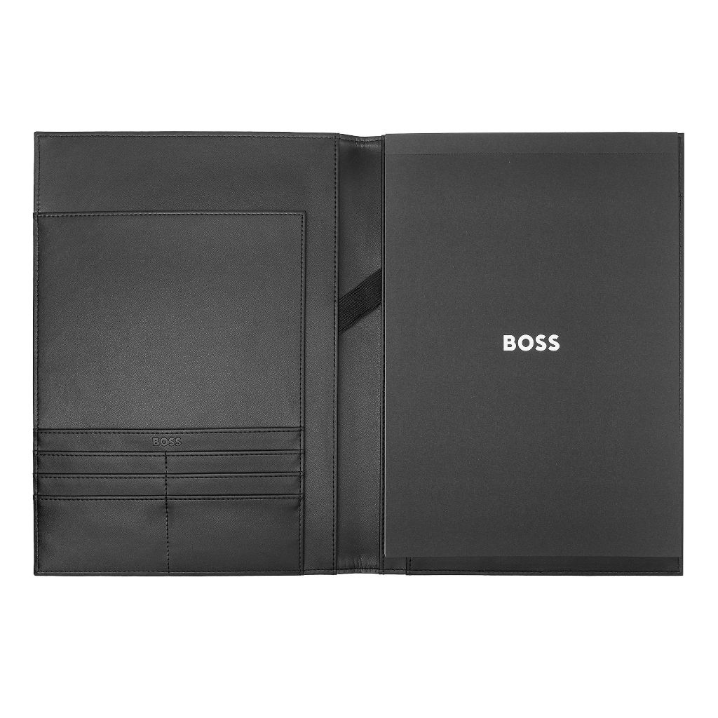 HUGO BOSS Folder A4 Monogram Black HDF412A | Shopee Malaysia