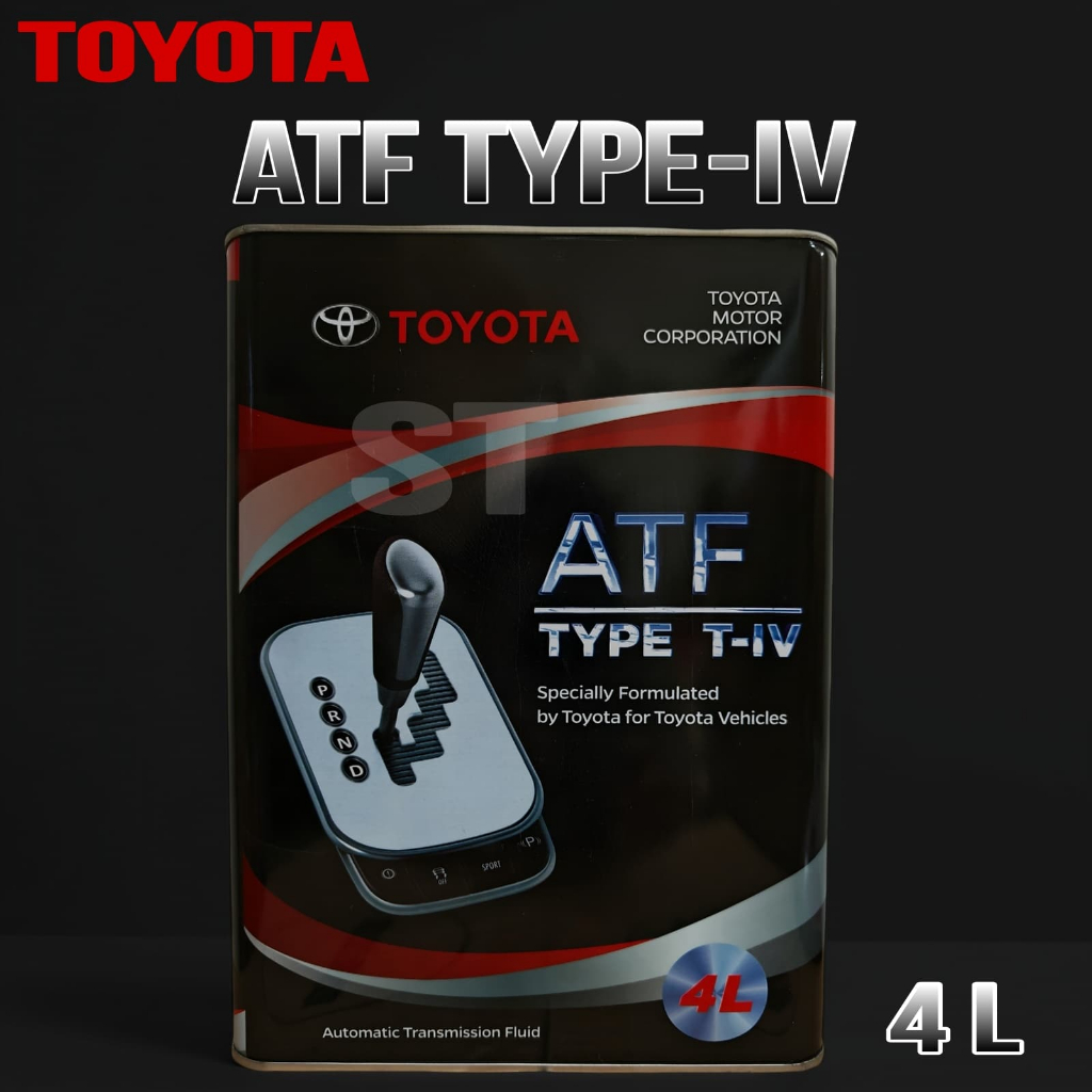 81400 Toyota ATF Type-IV Auto Gear Oil (4 Liter) Toyota Harrier, Altis ...
