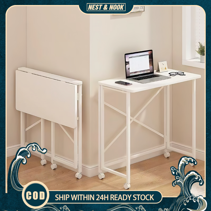 Foldable Table Meja Lipat Computer Table Meja Komputer Study Table Meja ...