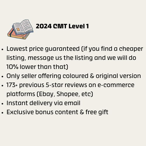 2024 CMT Level 1 Textbook- Introduction to Technical Analysis | Shopee ...