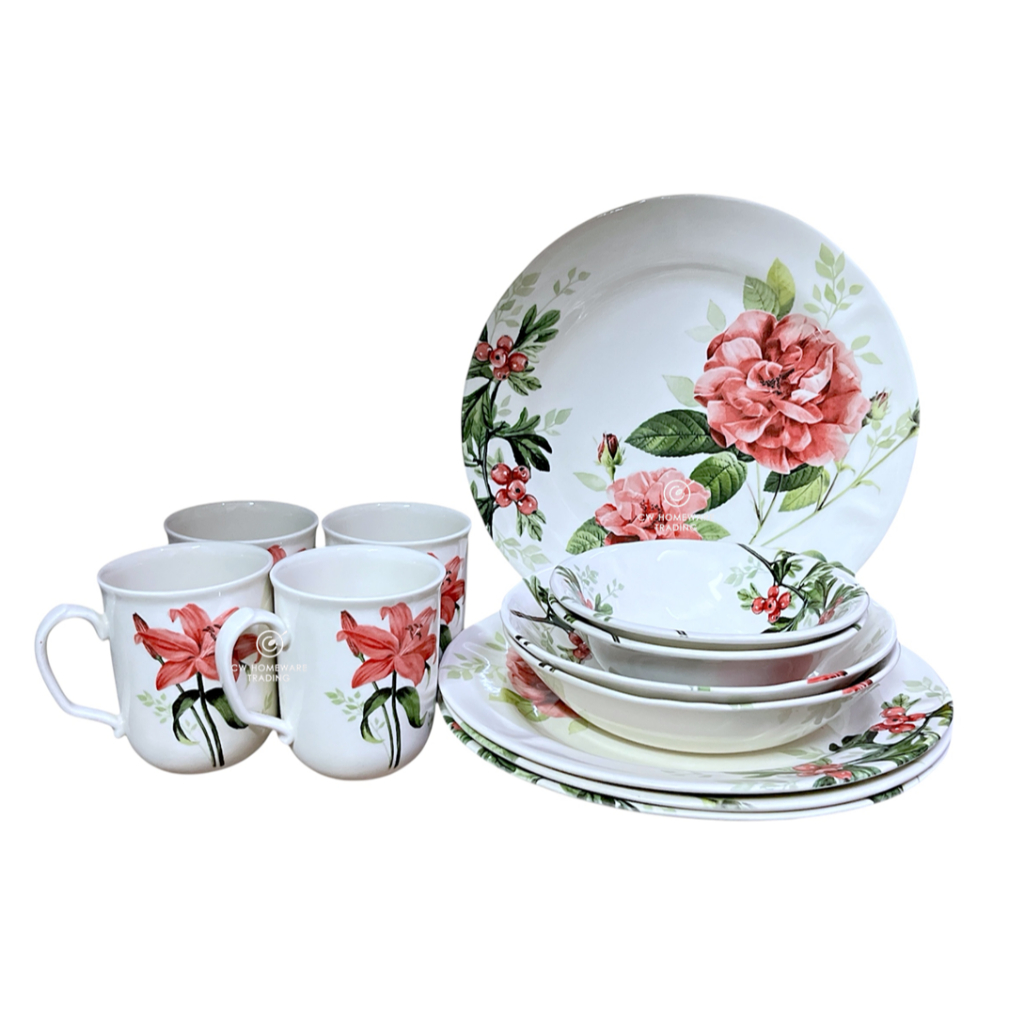 Claytan 2011FA Rosemary 4/8/12Pcs Single&Couple&Family Set Set Pinggan ...
