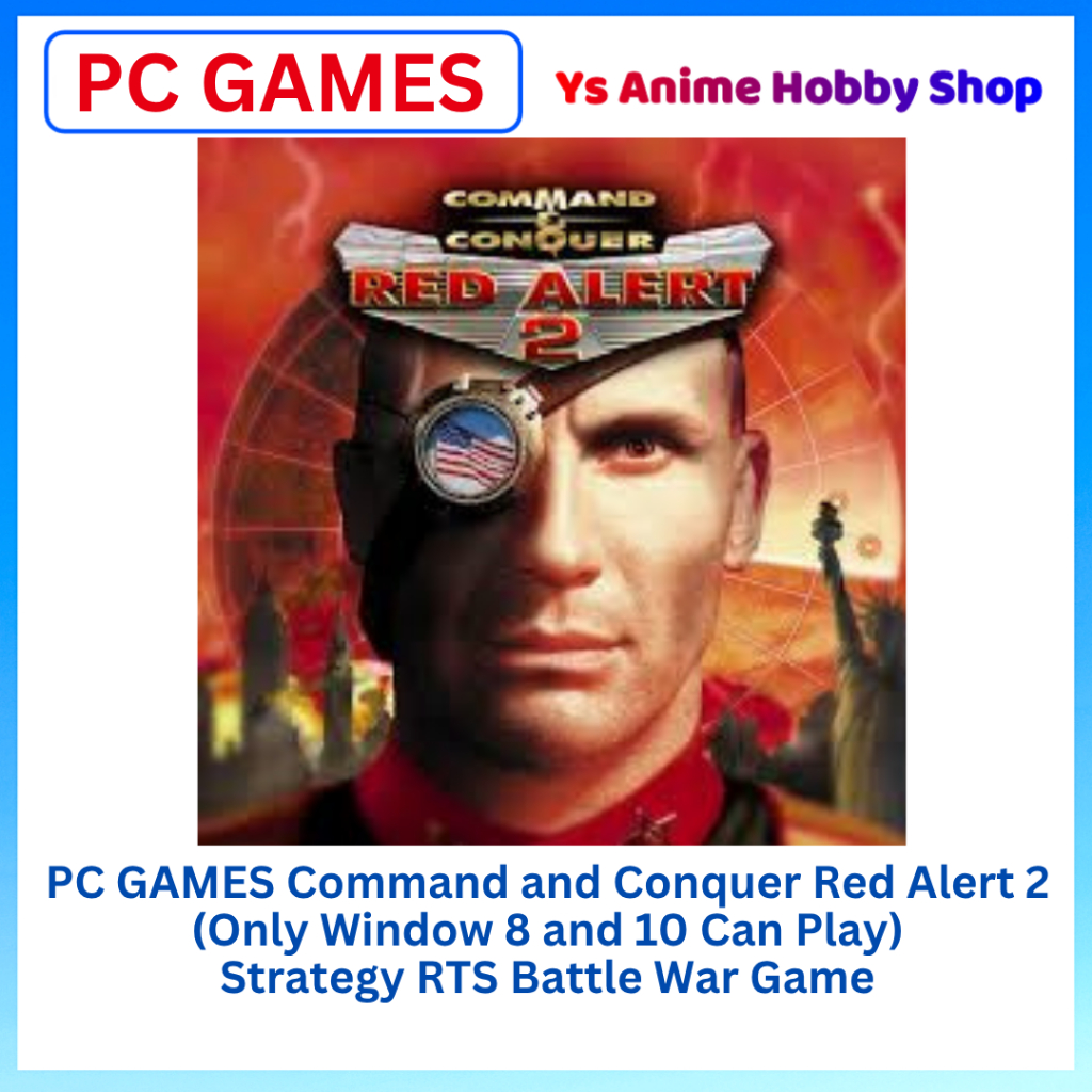 【PC GAMES】Command and Conquer Red Alert 2 rts battle strategy war tank ...