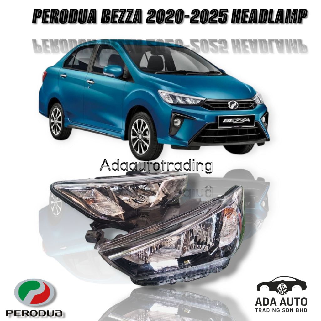 Perodua Bezza 2020 headlamp good condition original secondhand 💯 ...