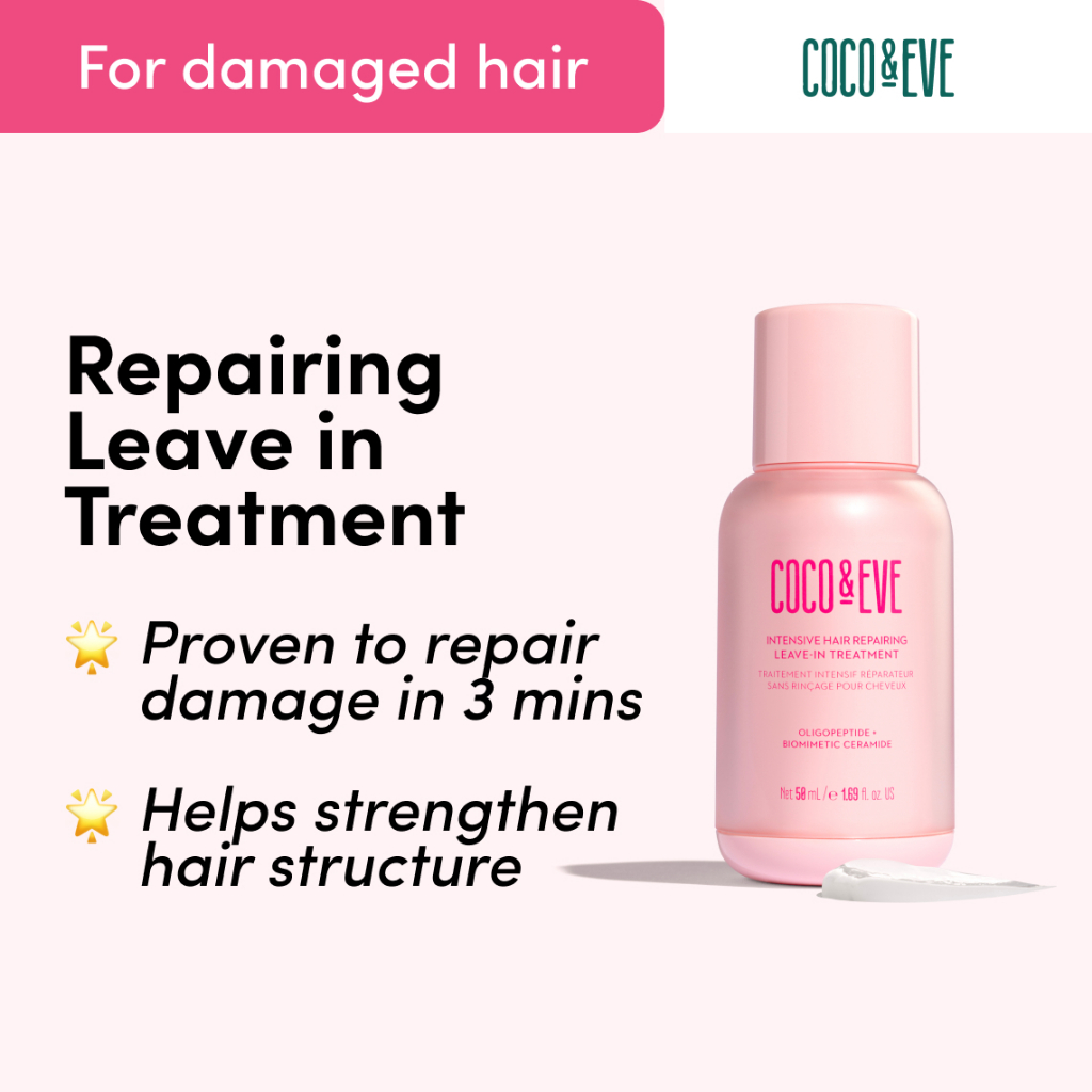 Coco & Eve Hair Repairing Leave in Treatment | Shopee Malaysia