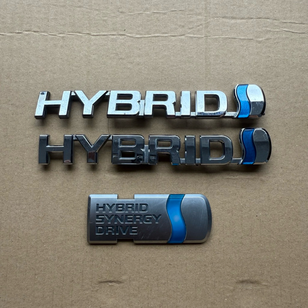 Toyota Prius Hybrid Logo Emblem Original Used Japan | Shopee Malaysia