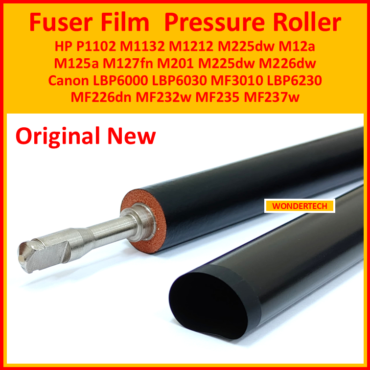 Fuser Film P1102 Pressure Roller HP 1102 M1132 M1212 M225dw M12a M125a ...