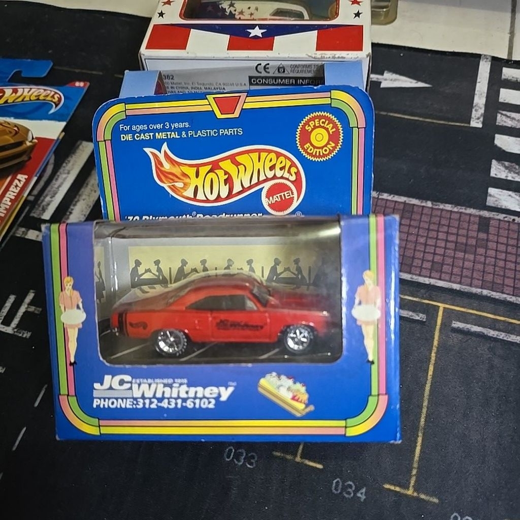 Hot Wheels JC Whitney 70 Plymouth Roadrunner | Shopee Malaysia