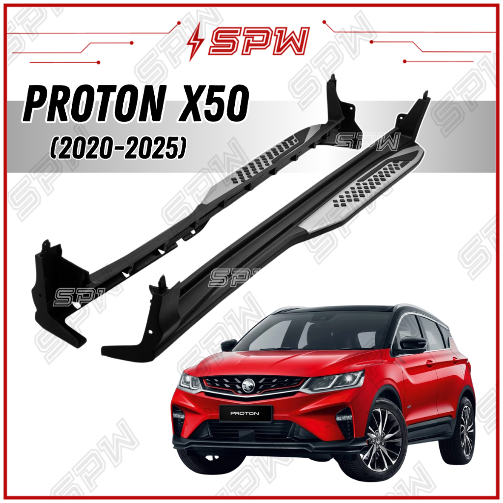 Proton X50 X-50 (2020-2026) Sportivo Running Board Side Step Sport ...
