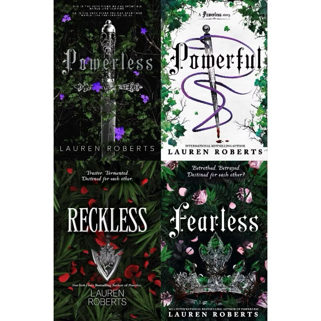 Powerless | Reckless | Powerful | Fearless (The Powerless Trilogy ...