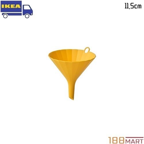 [𝓞𝓻𝓲𝓰𝓲𝓷𝓪𝓵] IKEA UPPFYLLD Funnel 11.5cm - Bright Yellow | Shopee Malaysia