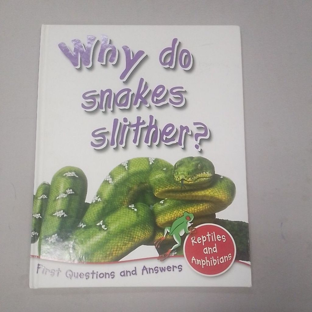 Why Do Snakes Slither ? By Grolier | Shopee Malaysia
