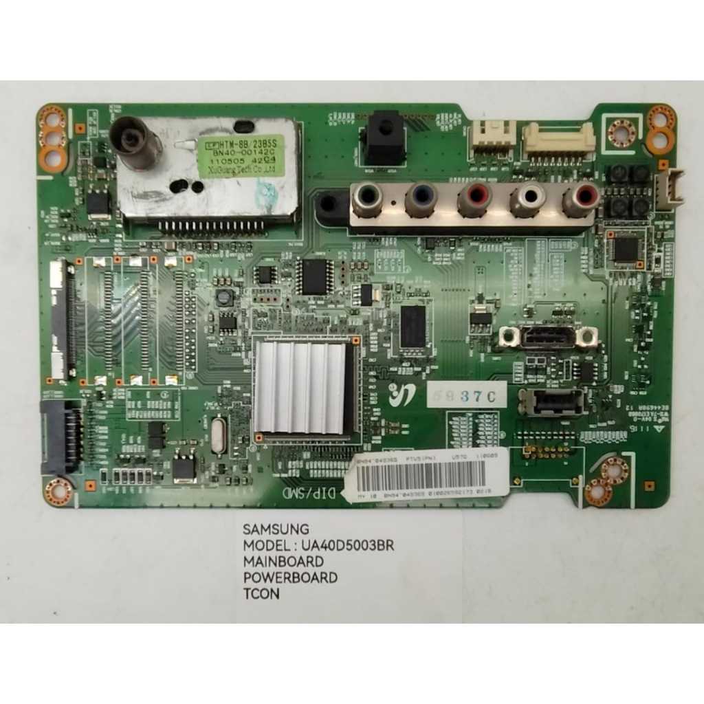 SAMSUNG UA40D5003BR MAINBOARD / POWERBOARD / TCON | Shopee Malaysia