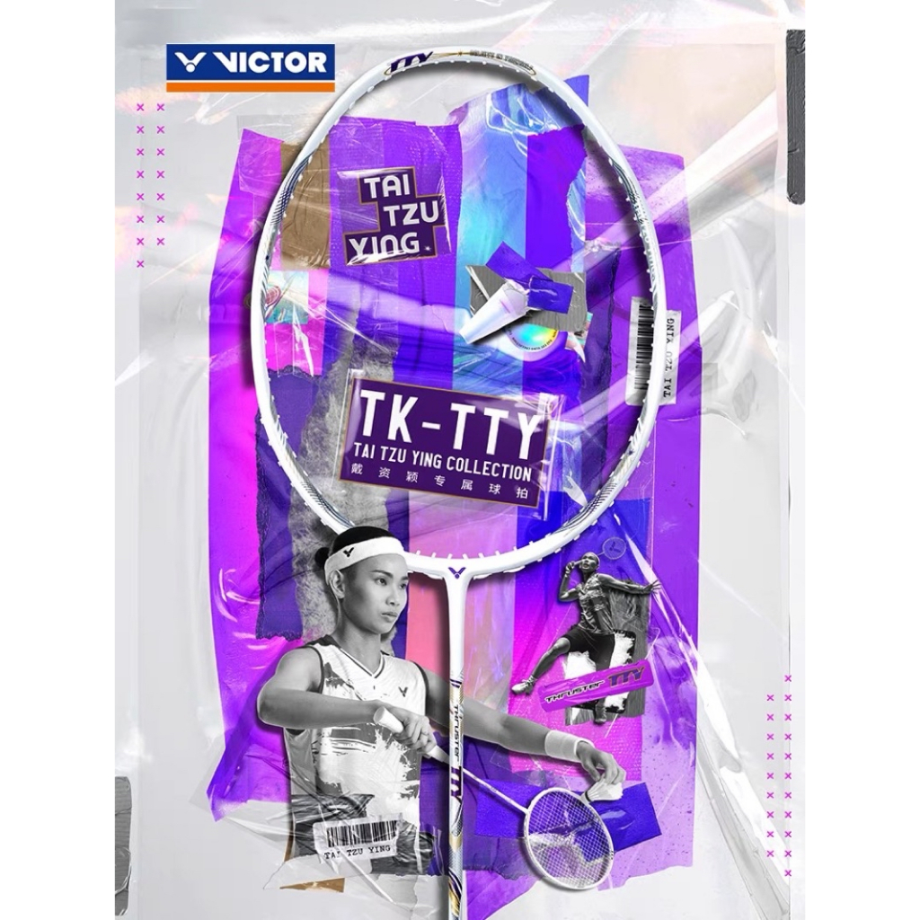 VICTOR TTY Collection Badminton Racket (100% original) | Shopee Malaysia