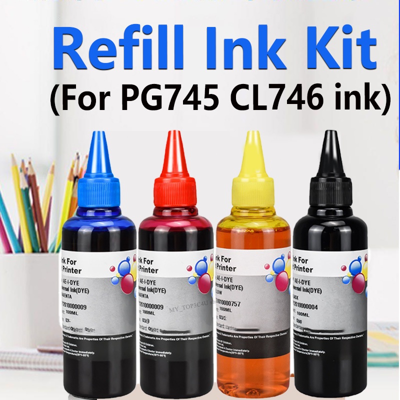 PG 745S PG 745 PG 745XL CL 746S CL 746 CL 746XL refill ink for TS207 ...