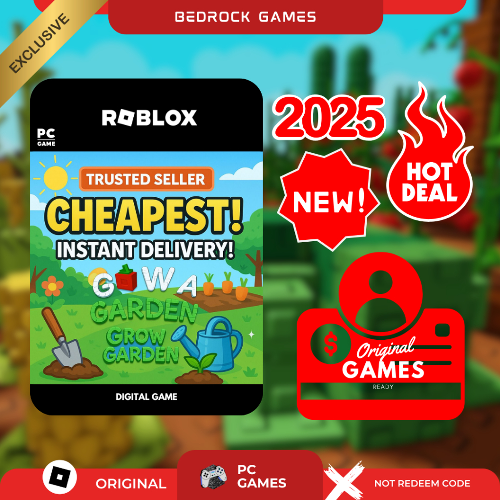 [Grow a Garden] Roblox Starter Pack - PC Game | Shopee Malaysia
