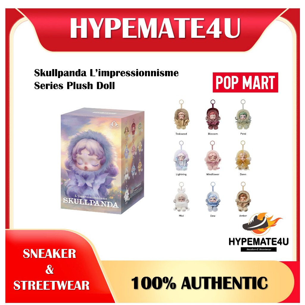 [Pre Order] Skullpanda L’impressionnisme Series Plush Doll Blind Box ...