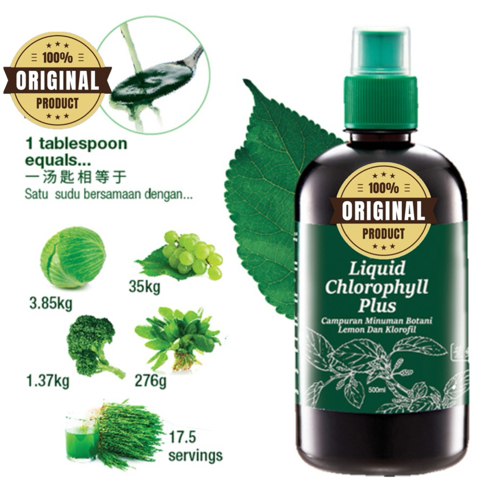 C’ Liquid Chlorophyll Plus Cecair Chlorophyll Plus | Shopee Malaysia