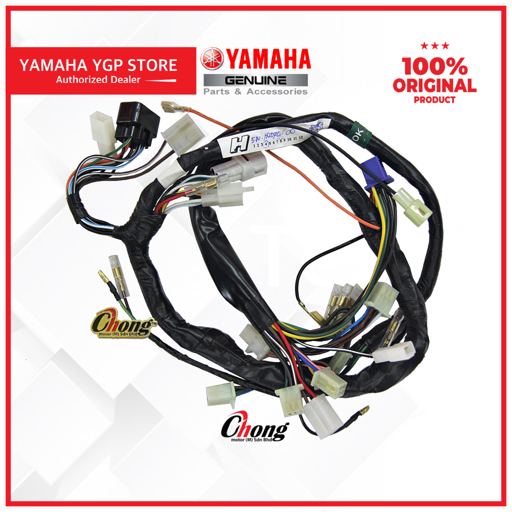 Yamaha Wiring /Wire Harness/Wayaring/Wayering RXZ Catalyzer 100% ...
