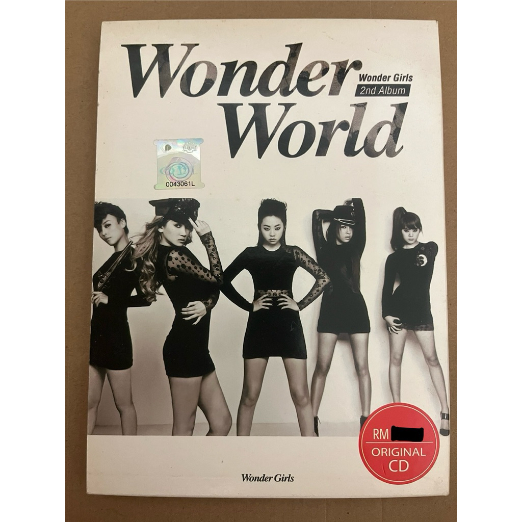 Wonder World - Wonder Girls 2nd Album Music CDs (2 Discs) | Shopee Malaysia