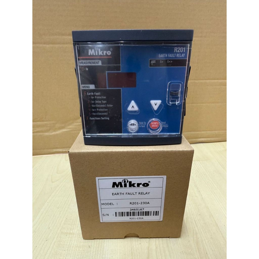 MIKRO Protection Relay Earth fault relay over current relay R201 RX232 ...