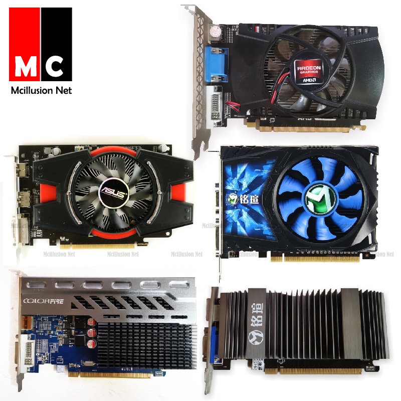 [USED] HD5450 / 6570 / 7670 R5 230 2G D3 Graphics Card For AMD Radeon ...